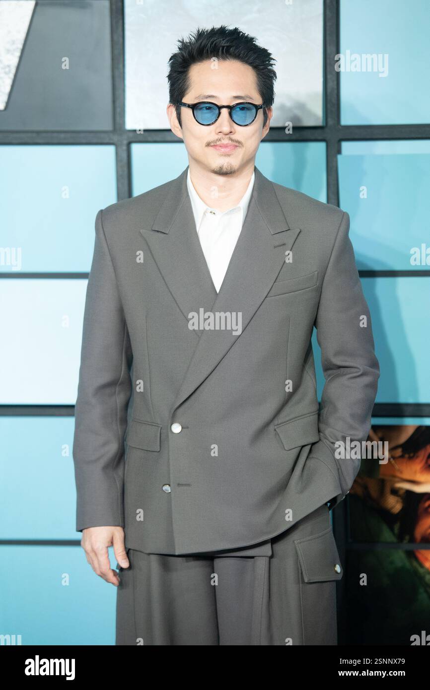 London, UK. 13 Feb, 2025. Pictured: Steven Yuen attends The World ...