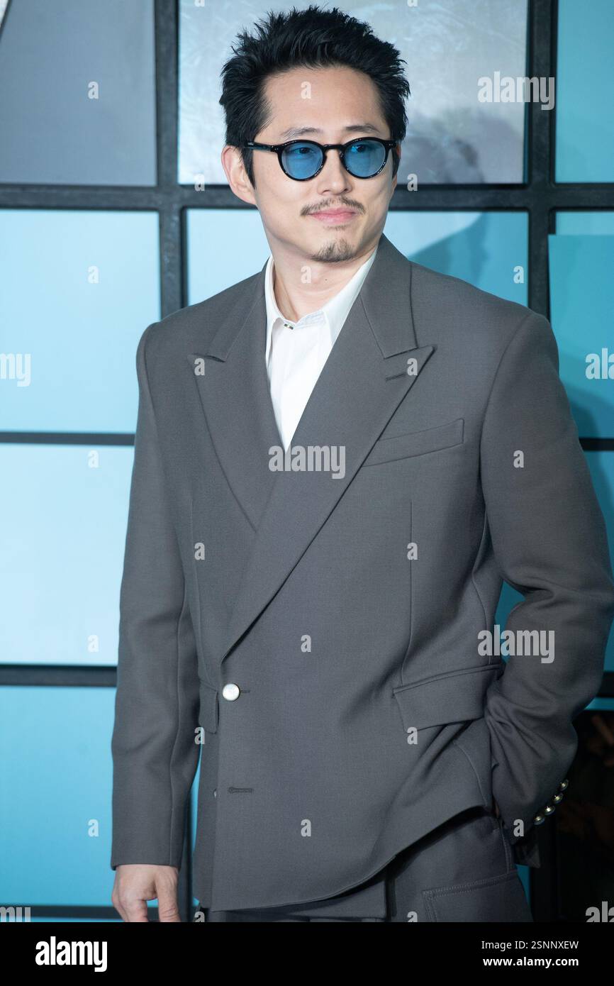 London, UK. 13 Feb, 2025. Pictured: Steven Yuen attends The World ...