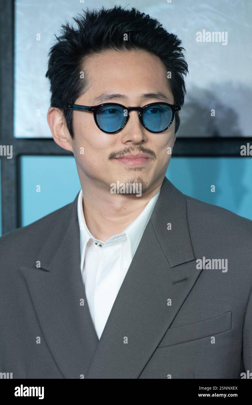 London, UK. 13 Feb, 2025. Pictured: Steven Yuen attends The World ...