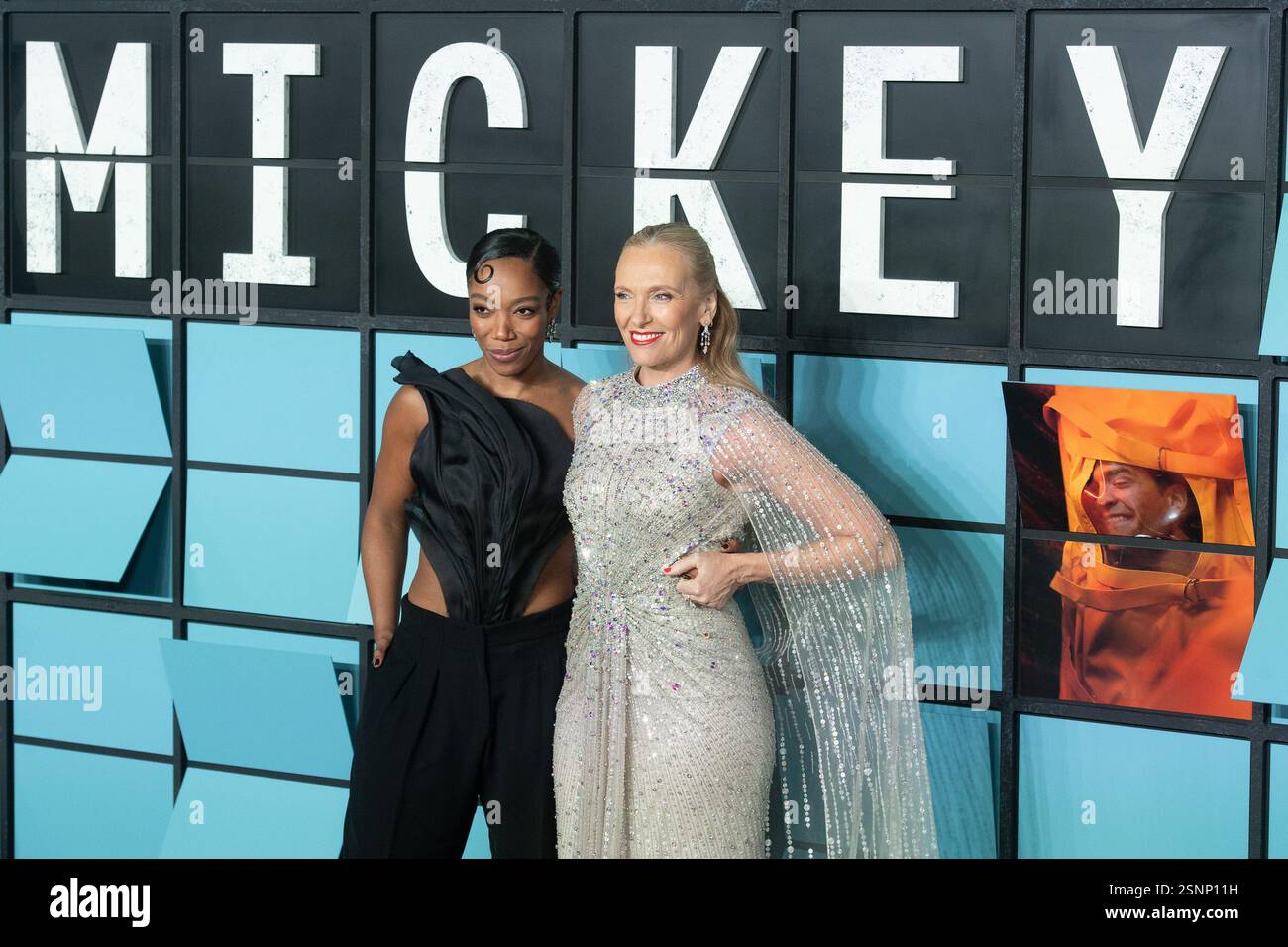 London, UK. 13 Feb, 2025. Pictured: (L-R) - Naomi Ackie and Toni ...