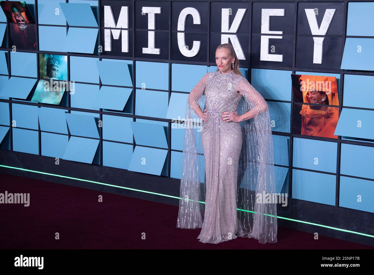 London, UK. 13 Feb, 2025. Pictured: Toni Collette attends The World ...