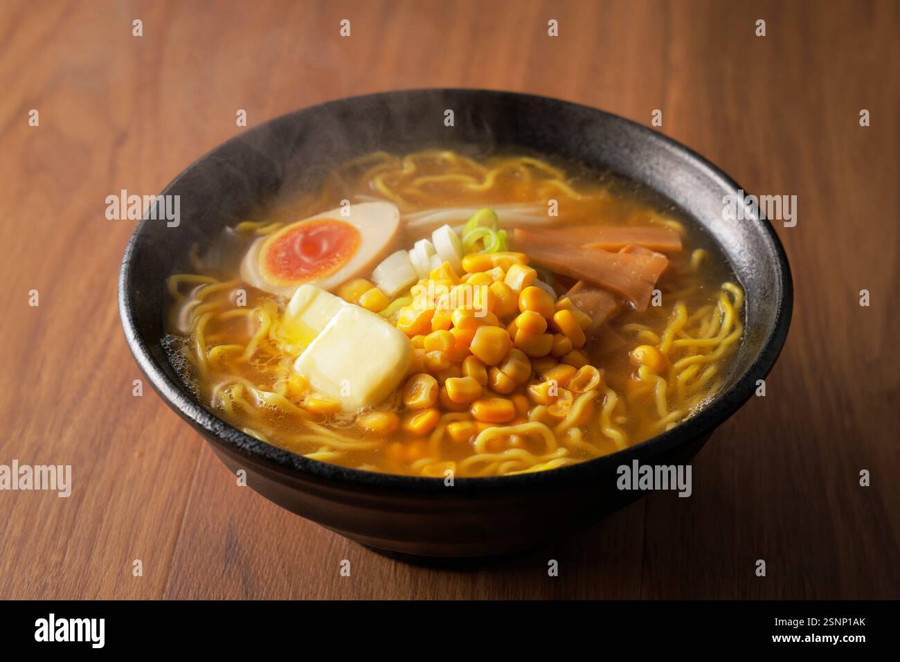Miso butter corn ramen Stock Photo - Alamy