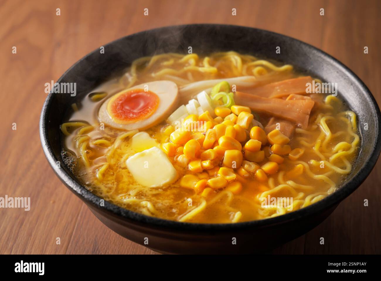 Miso butter corn ramen Stock Photo - Alamy