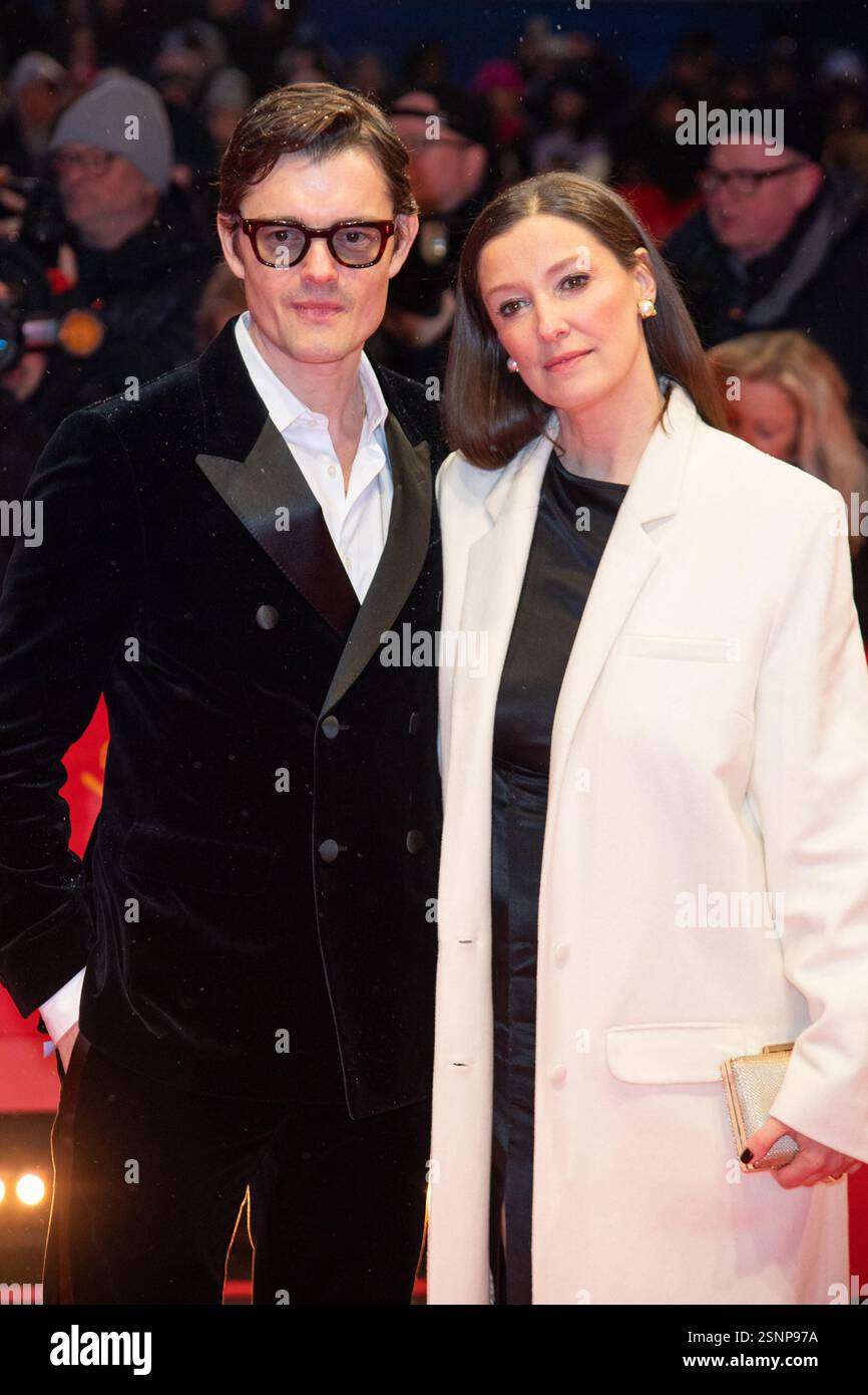 Berlin, Germany. 13th Feb, 2025. Sam Riley and Alexandra Maria Lara ...