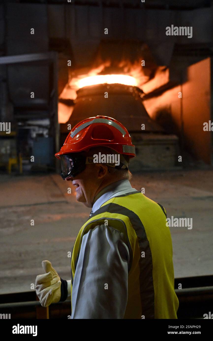 Sydney, Australia. 14th Feb, 2025. Prime Minister Anthony Albanese ...