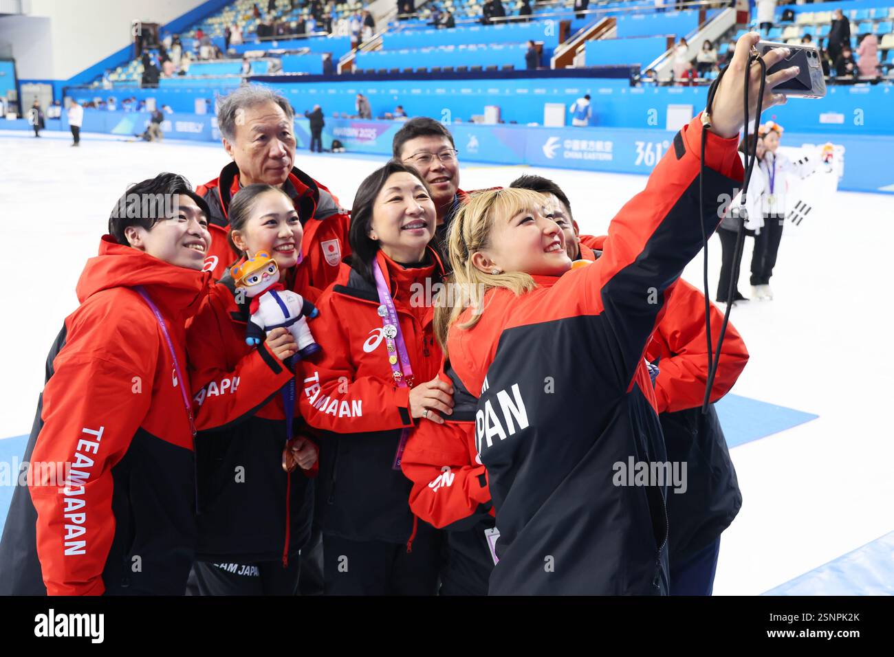 Japan team group (JPN), FEBRUARY 13, 2025 - Figure Skating : Women's ...