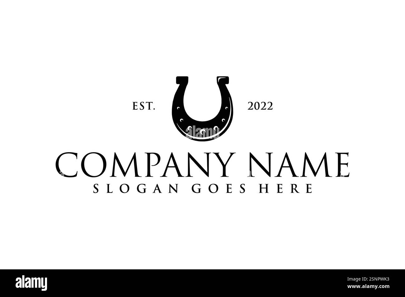 Lucky horseshoe vector vectors hi-res stock photography and images - Alamy