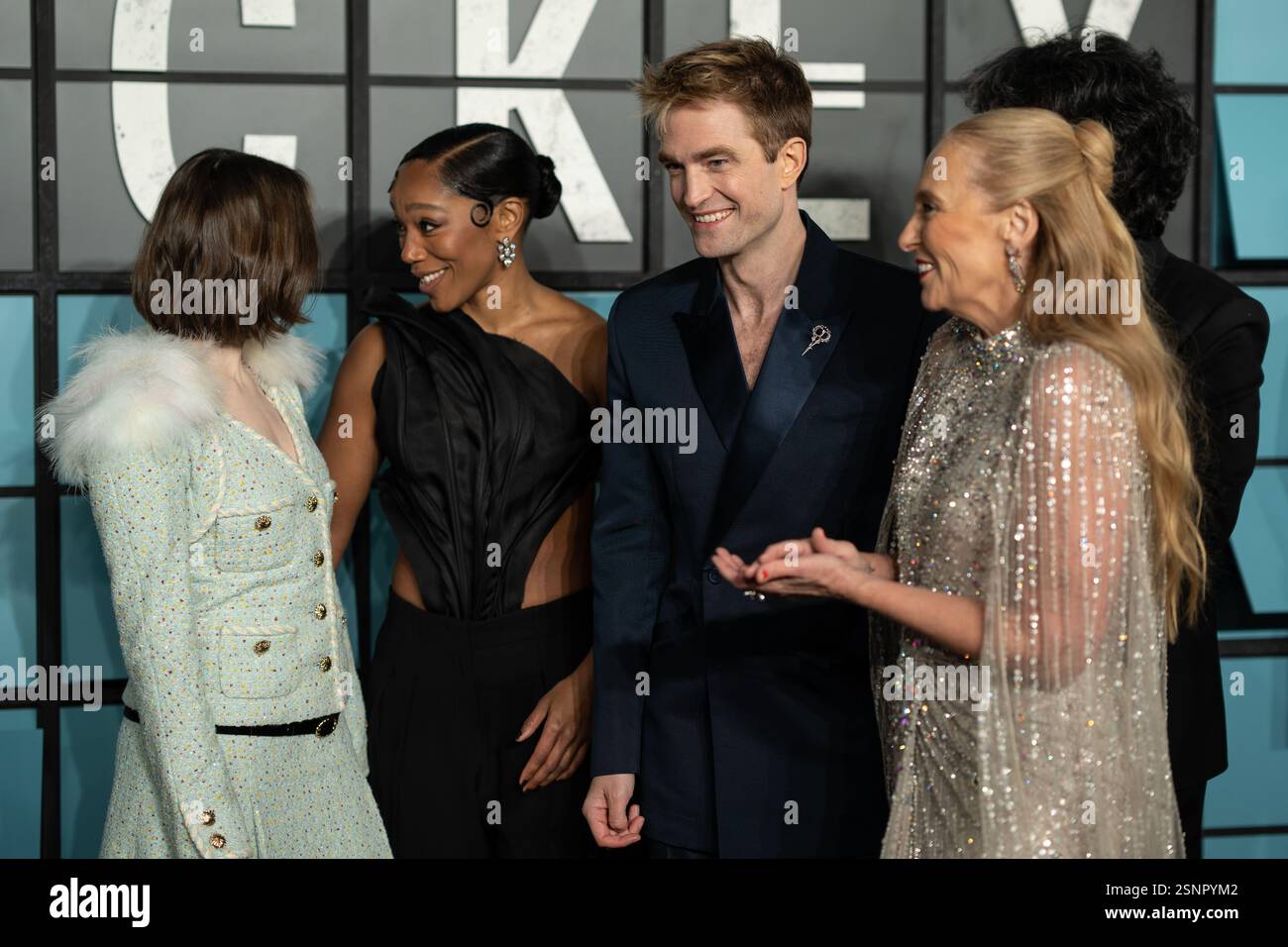 LONDON, ENGLAND - FEBRUARY 13: Bong Joon Ho Robert Pattinson Naomi ...