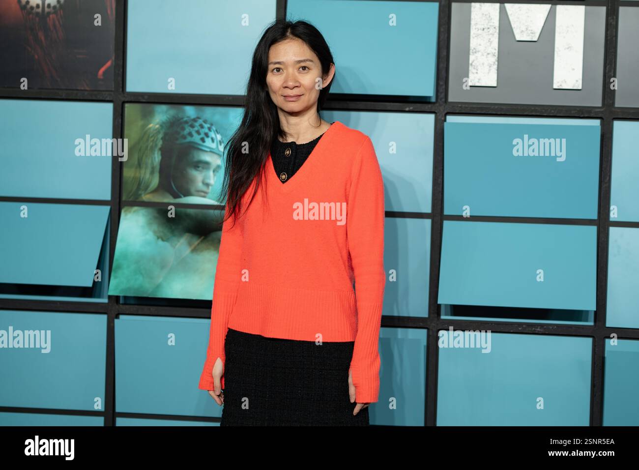 LONDON, ENGLAND - FEBRUARY 13: Chloé Zhao attends the World Premiere of ...