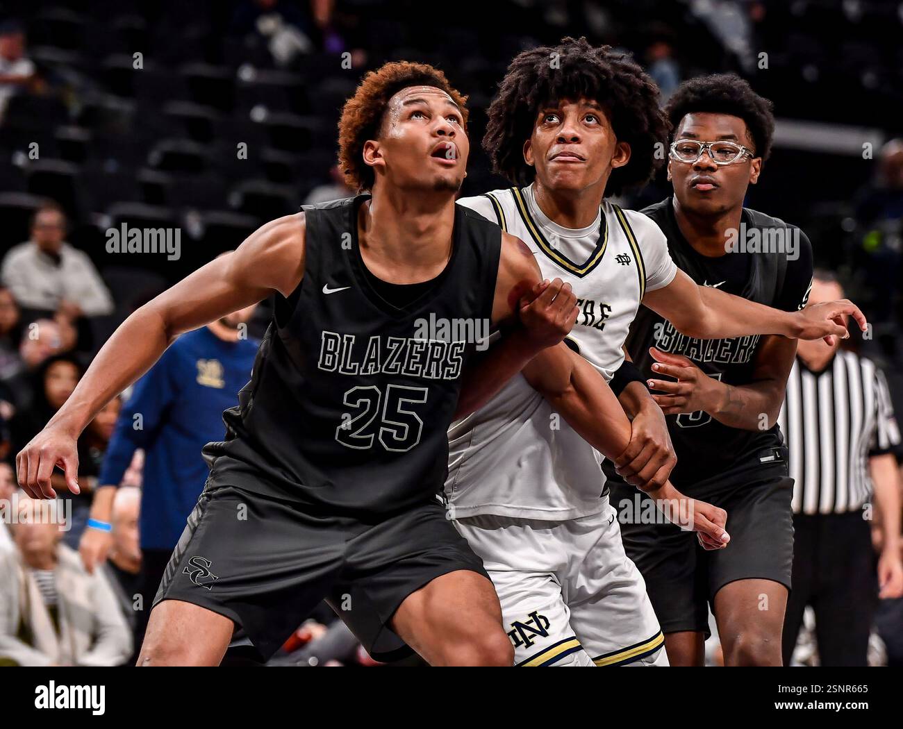 Inglewood, CA. 1st Feb, 2025. Maximo Adams (25) of Sierra Canyon High ...