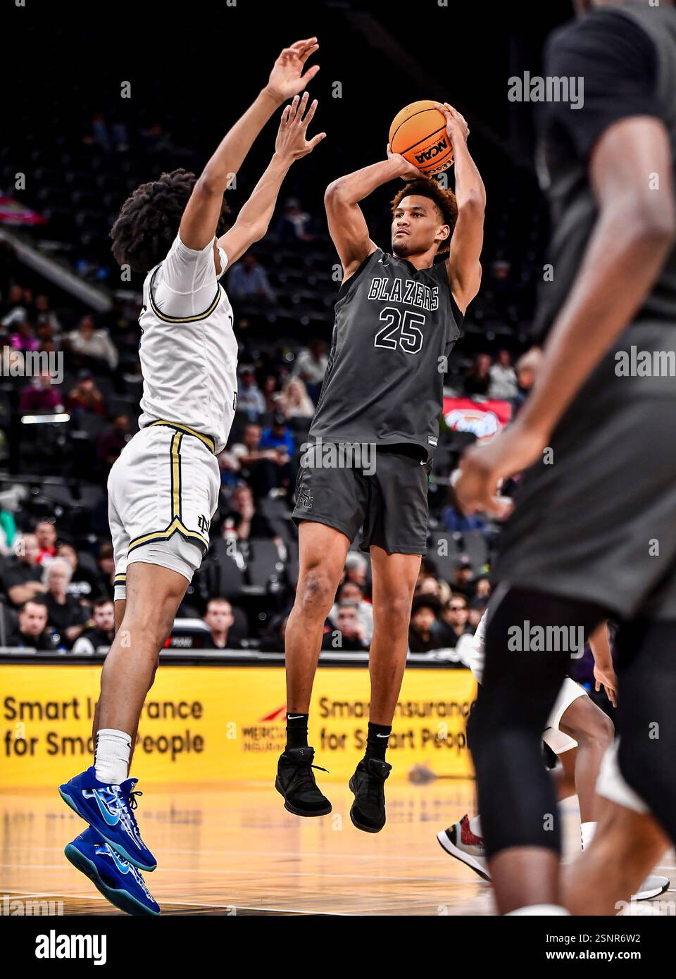 Inglewood, CA. 1st Feb, 2025. Maximo Adams (25) of Sierra Canyon High ...