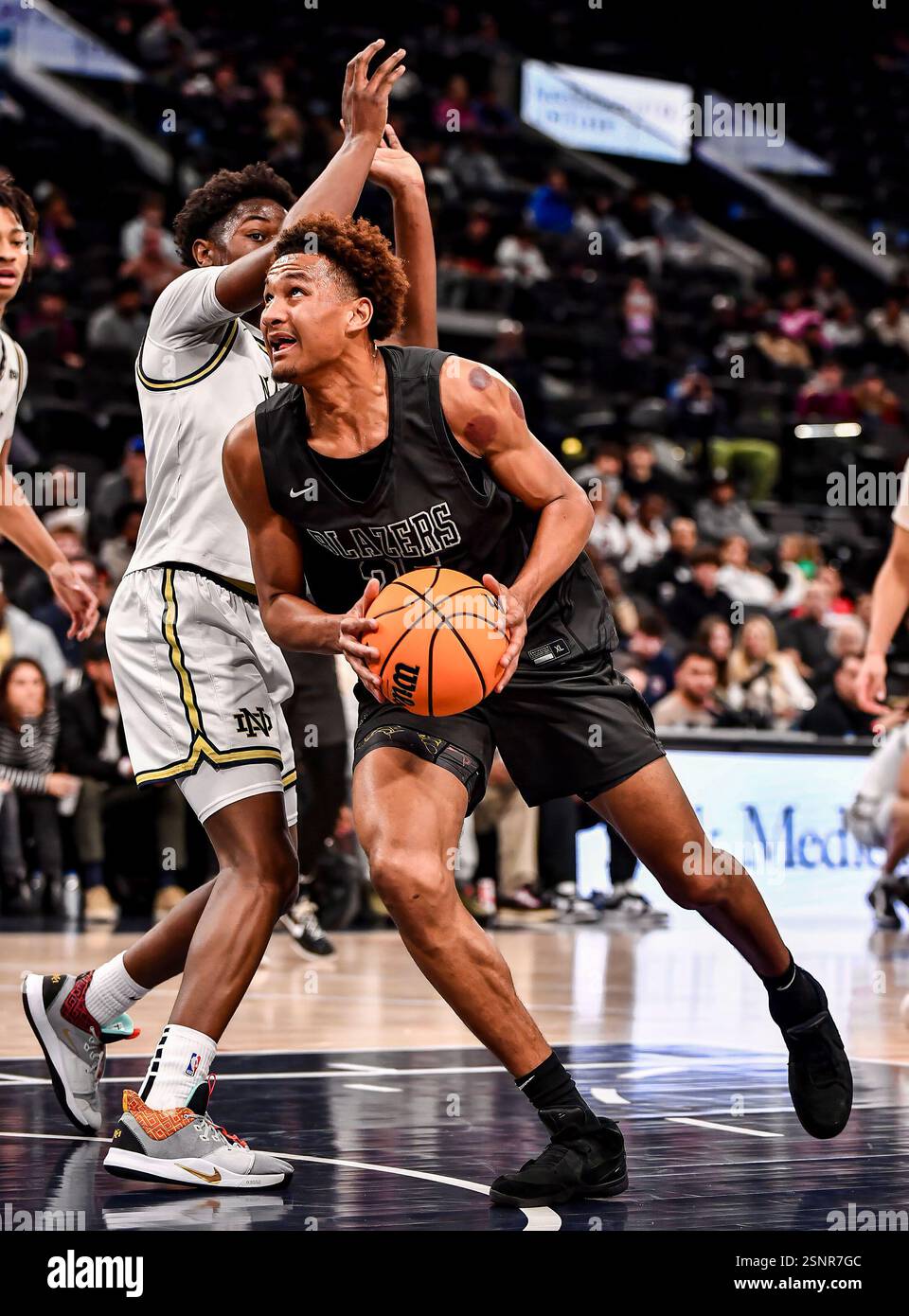 Inglewood, CA. 1st Feb, 2025. Maximo Adams (25) of Sierra Canyon High ...
