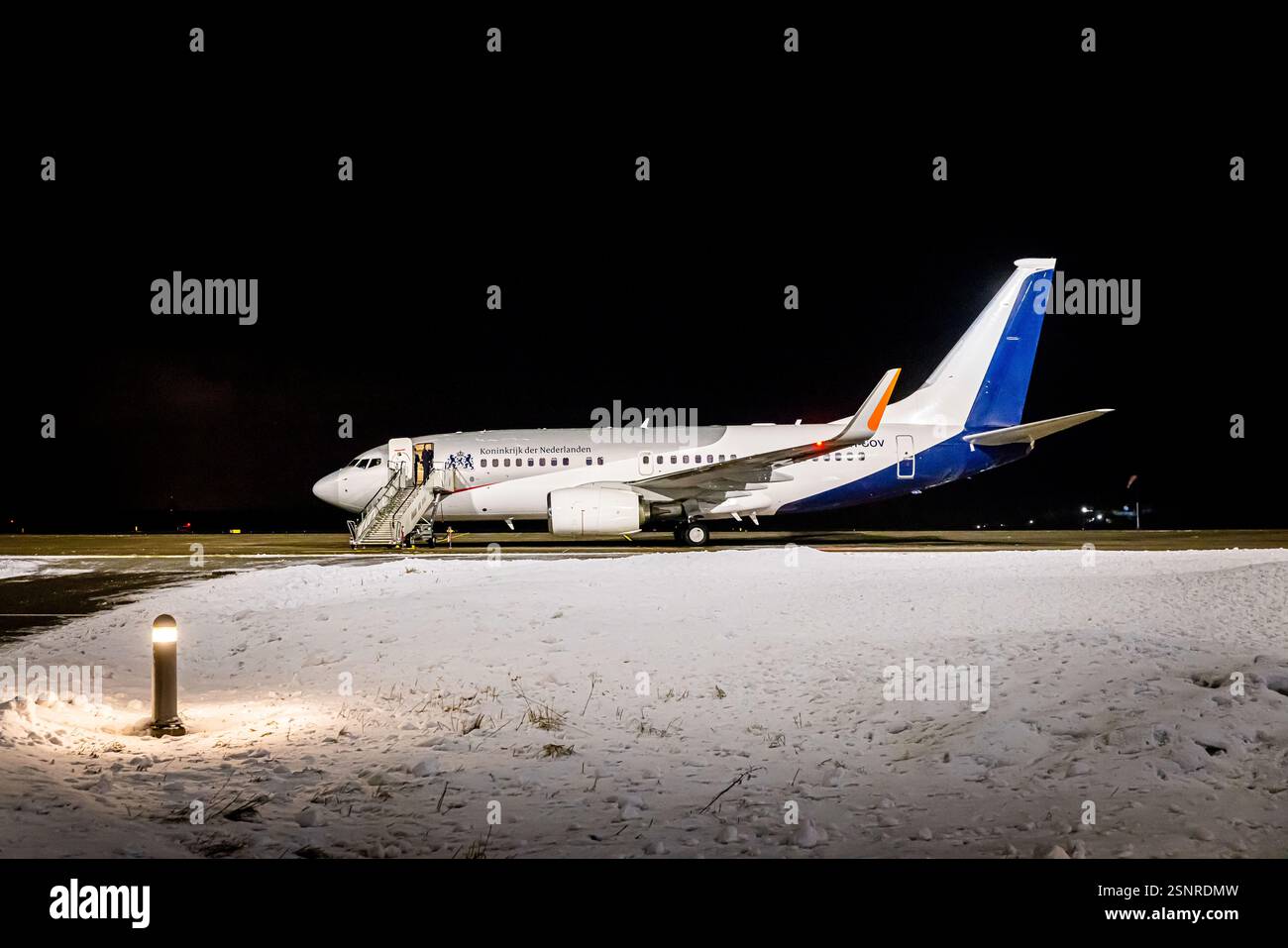 Amari, Estonia. 13th Feb, 2025. King Willem-Alexander during a visit to ...