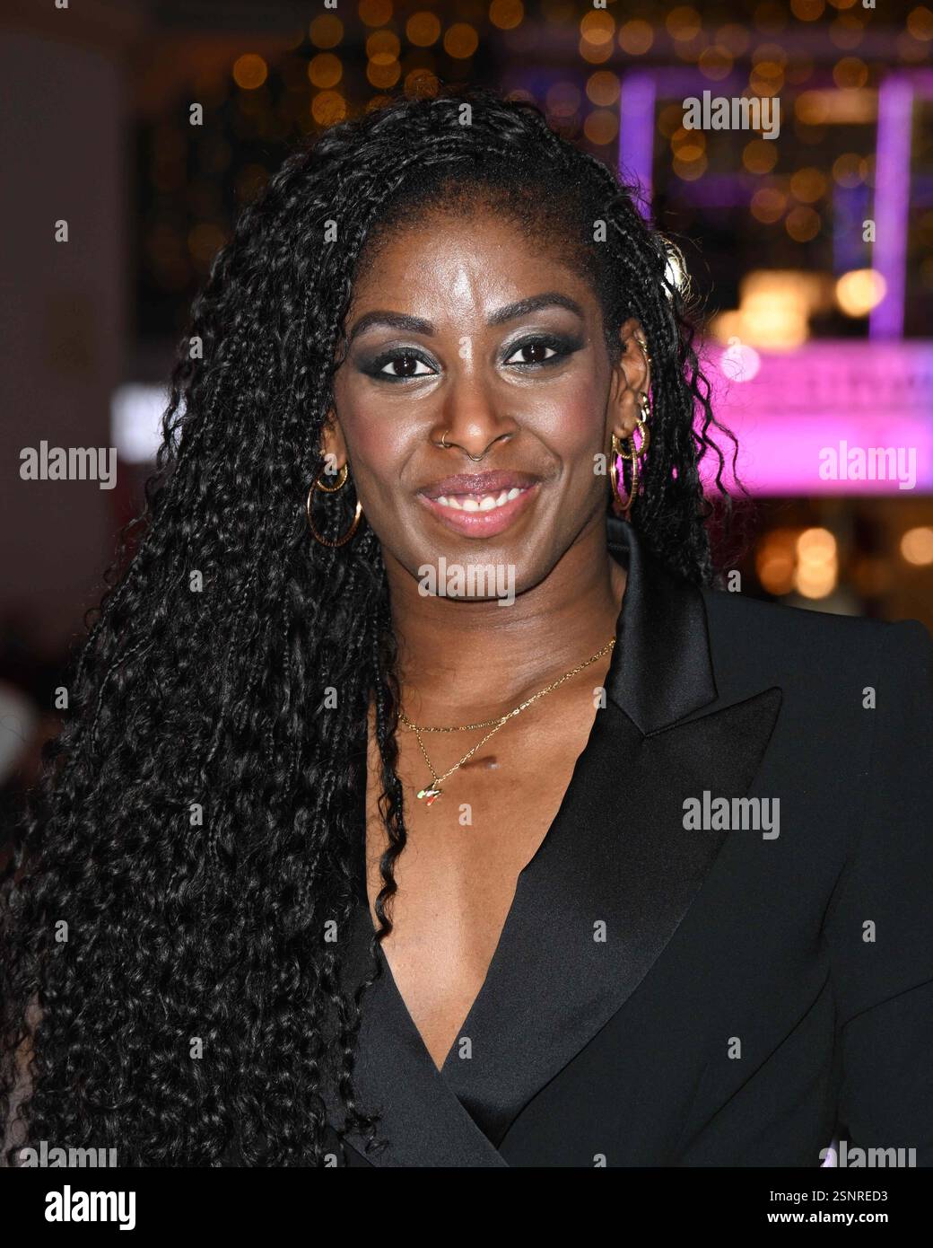 Sanremo, . 14th Feb, 2025. Third Evening. After Festival In the photo ...