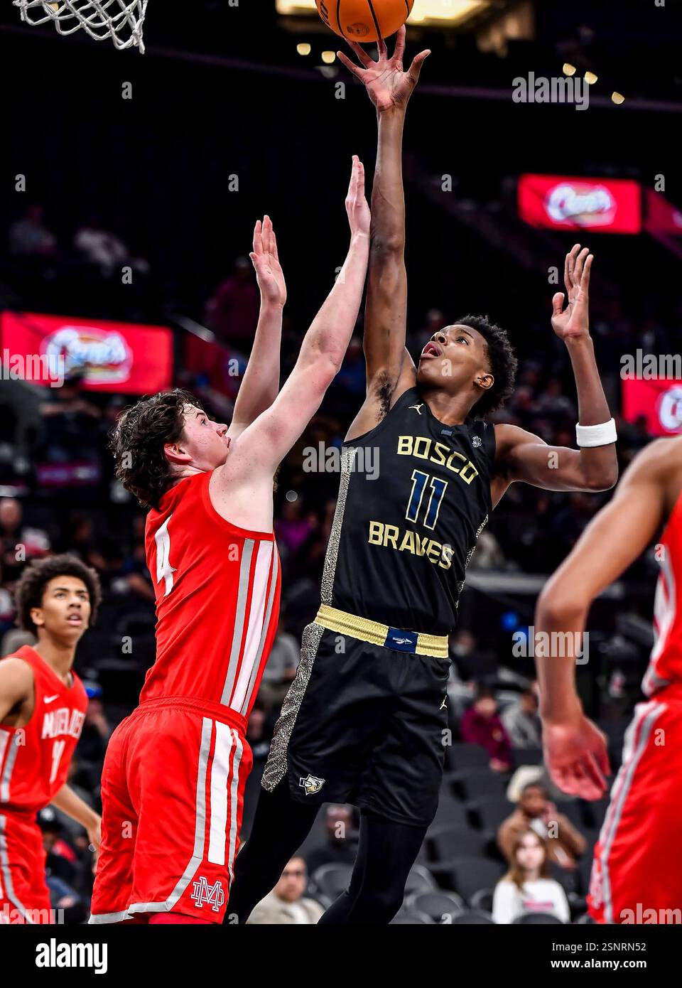 February 1, 2025 Inglewood, CA.Christian Collins (11) of St. John Bosco ...
