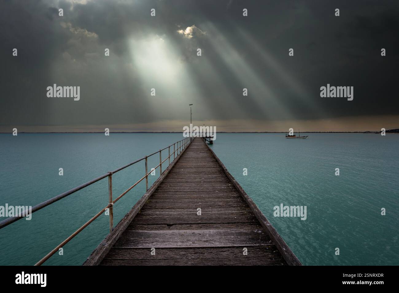 The Robe Jetty in South Australia Stock Photo - Alamy