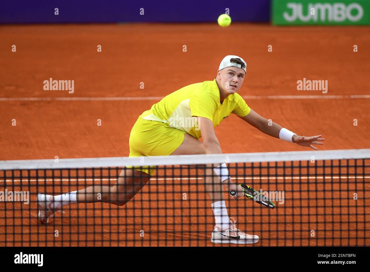 Buenos Aires (13th Feb 2025). Holger Rune (Denmark) playing at the ...