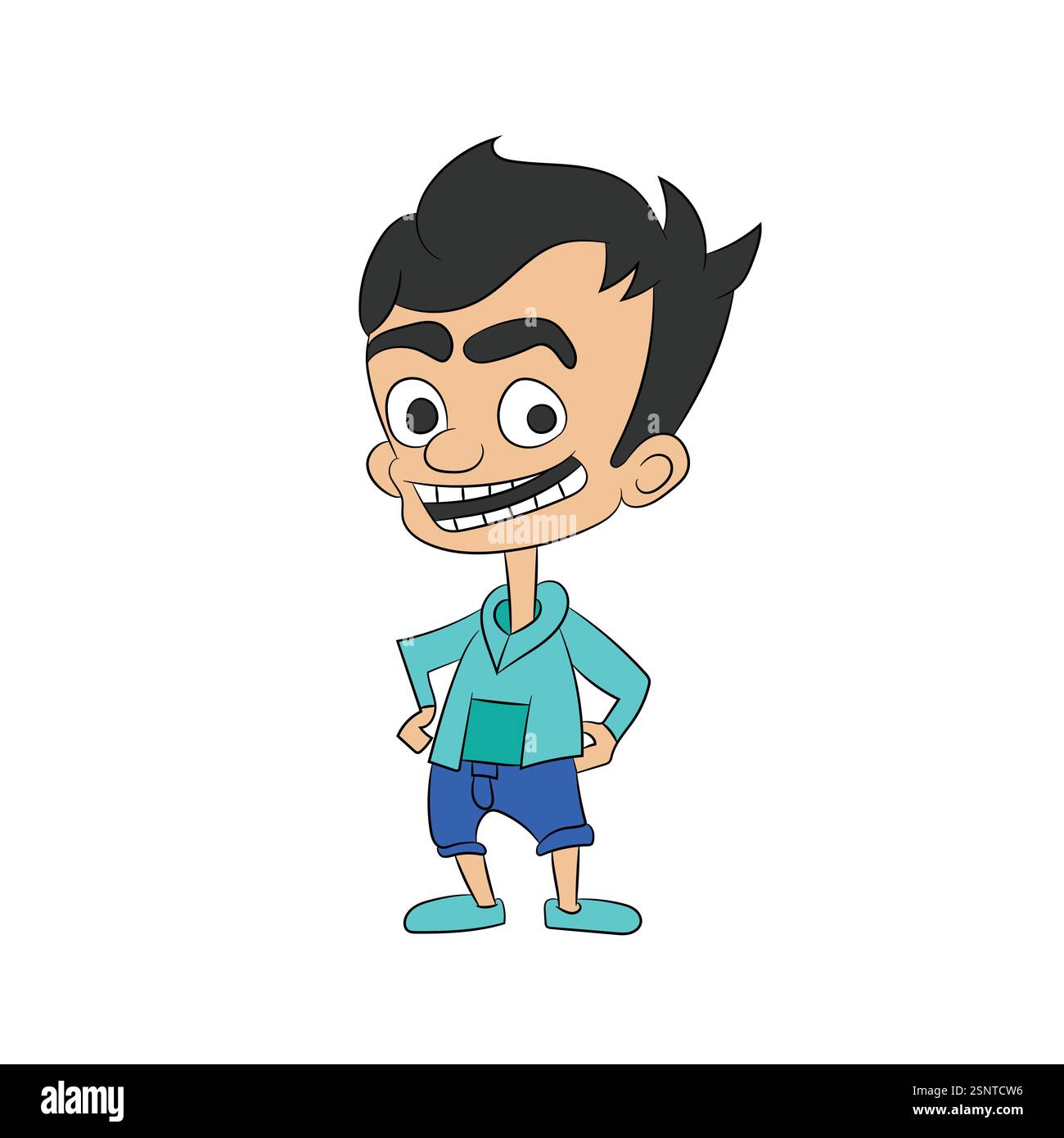 cartoon face and anime style character Stock Vector Image & Art - Alamy