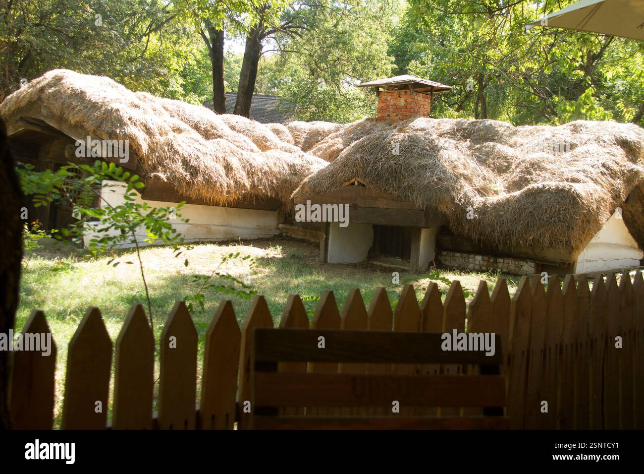 The Village Museum, Bucharest, Romania0. Display of a 19th century ...