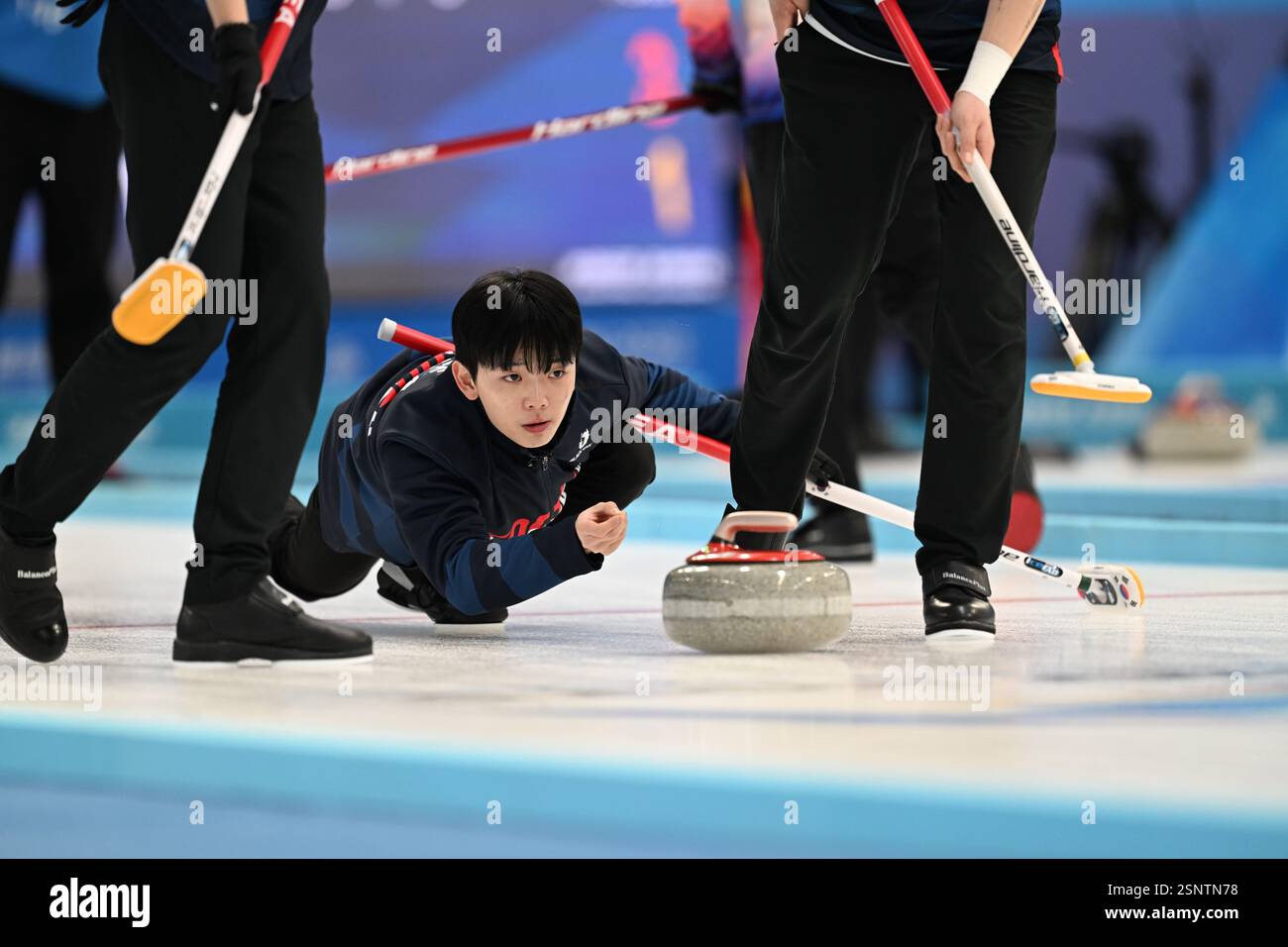 Harbin, China's Heilongjiang Province. 14th Feb, 2025. Lee Jaebeom of ...