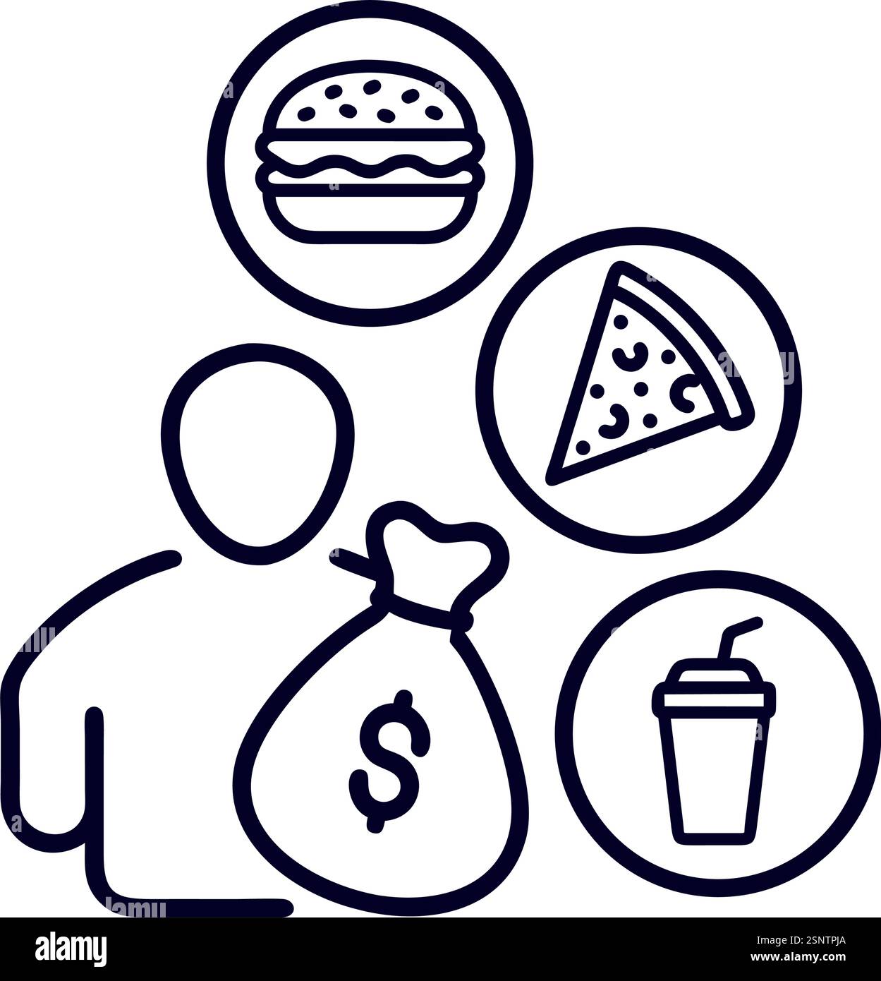 Food business items icon Stock Vector Image & Art - Alamy