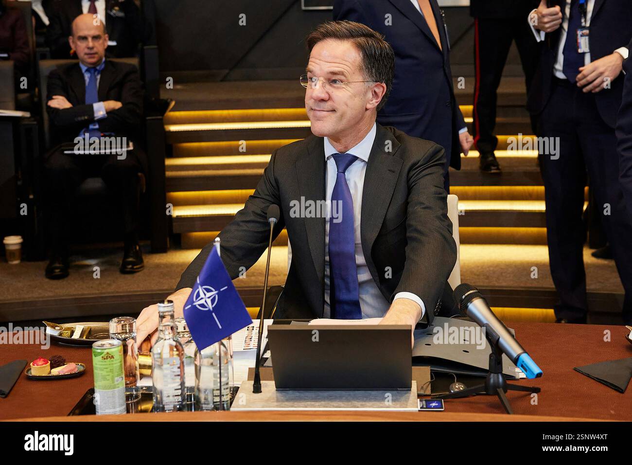 NATO Secretary General Mark Rutte prior to the start of The North ...
