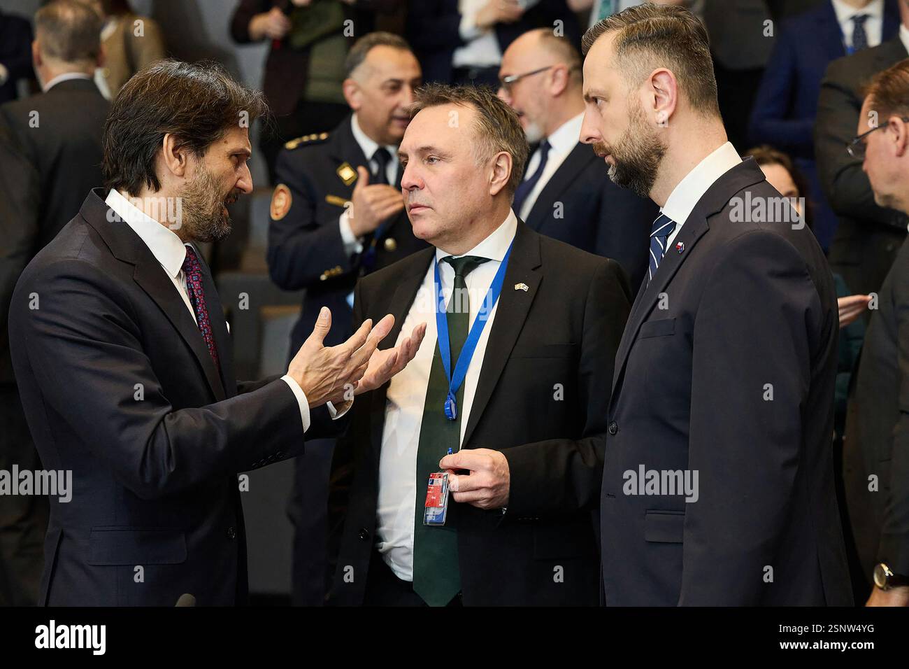 NATO Secretary General Mark Rutte prior to the start of The North ...
