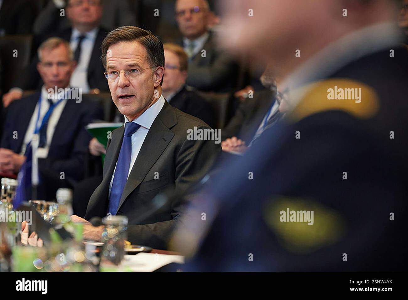 NATO Secretary General Mark Rutte prior to the start of The North ...