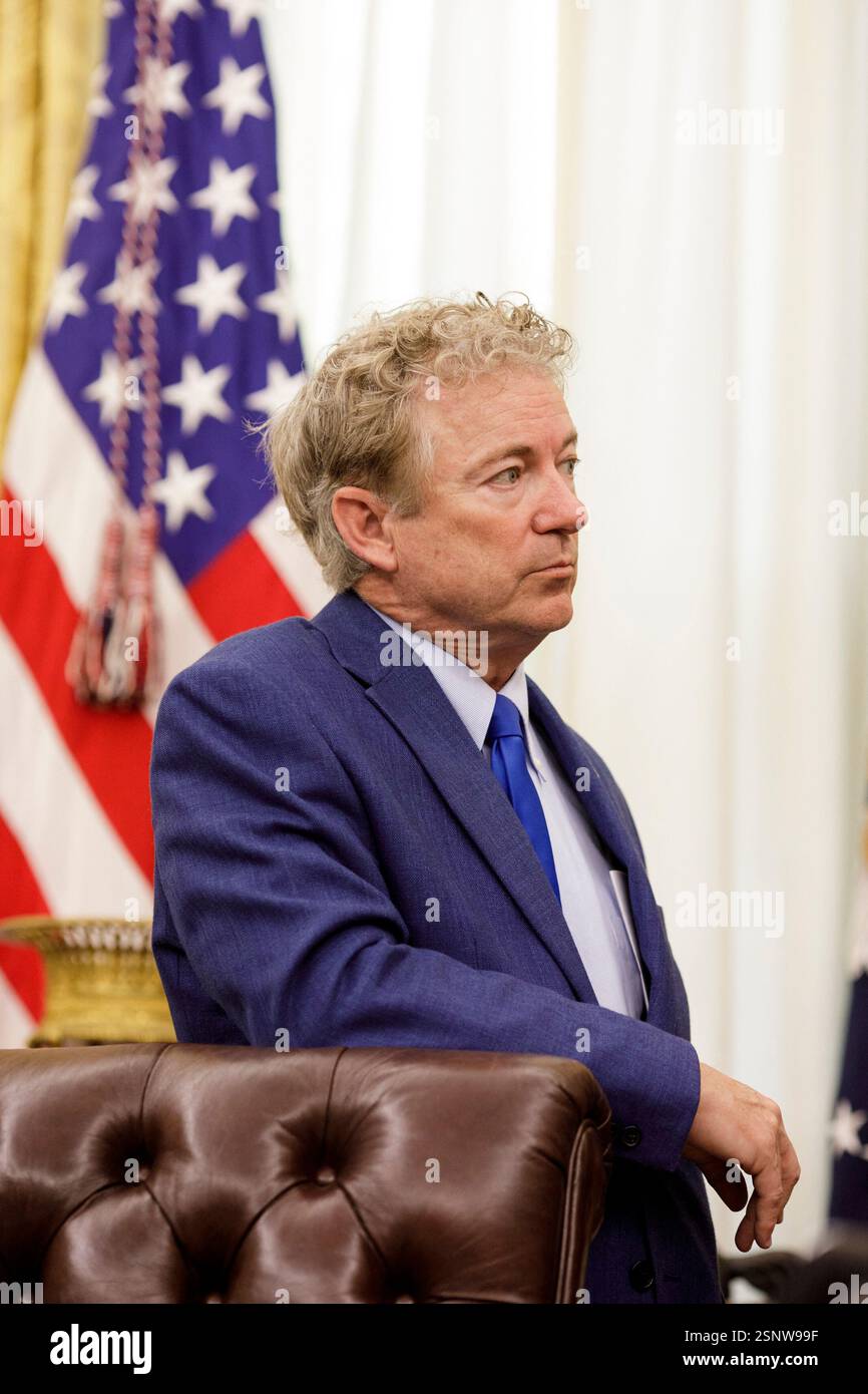 Washington, United States. 13th Feb, 2025. United States Senator Rand ...