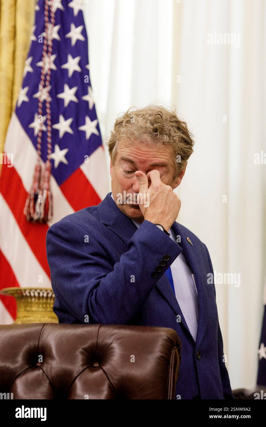 Washington, United States. 13th Feb, 2025. United States Senator Rand ...