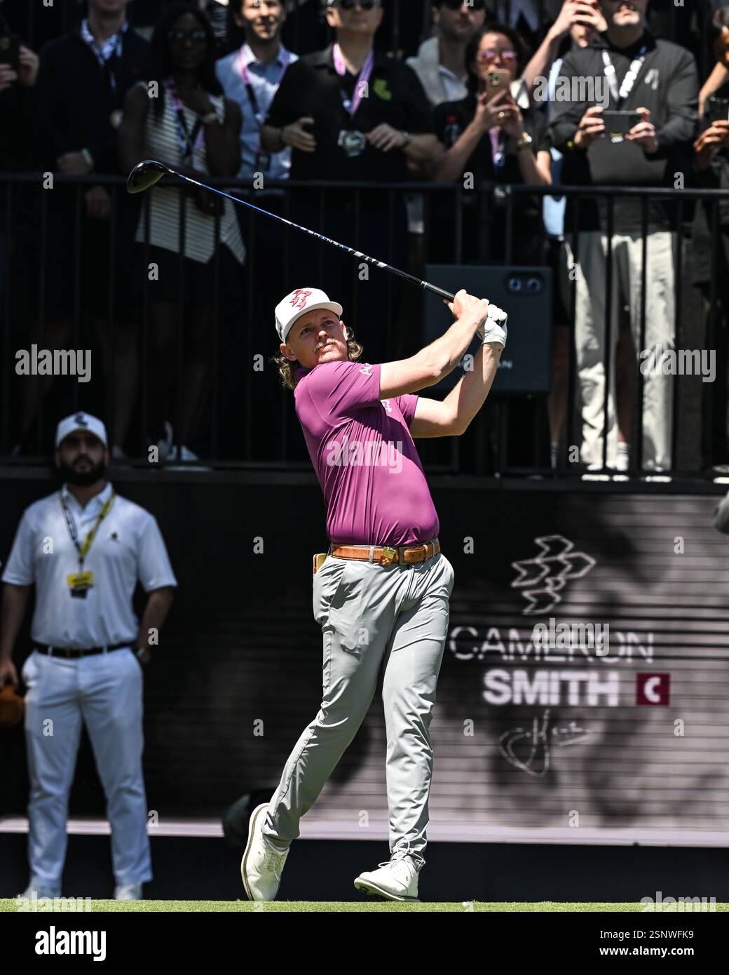 Adelaide, Australia. 14th Feb, 2025. Ripper GC Captain Cameron Smith on ...