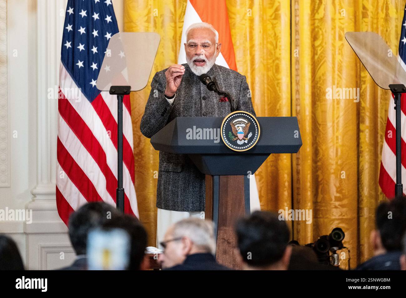 Washington, United States. 13th Feb, 2025. The Prime Minister of the ...