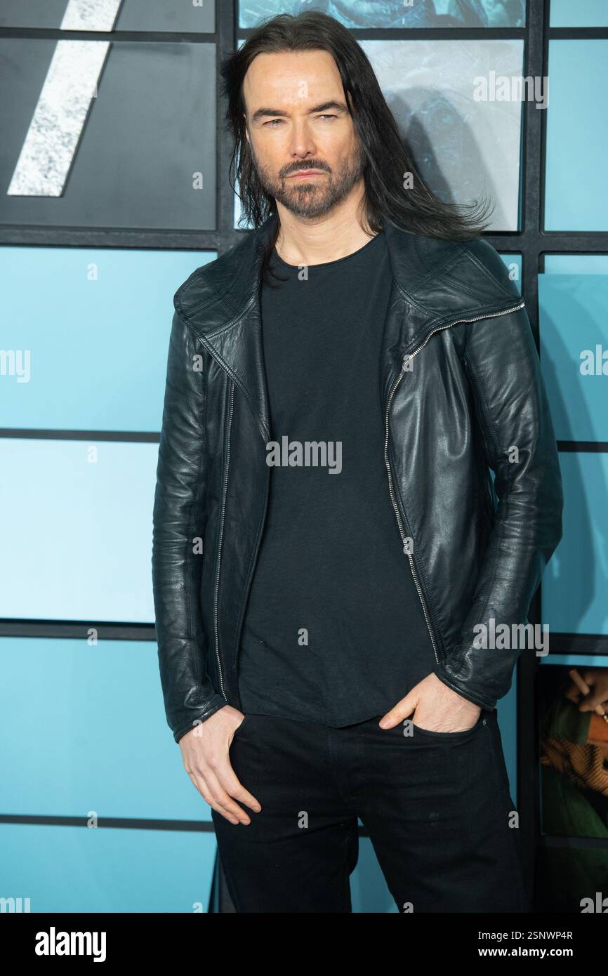 London, UK. 13 Feb, 2025. Pictured: Jason McNab attends The World ...