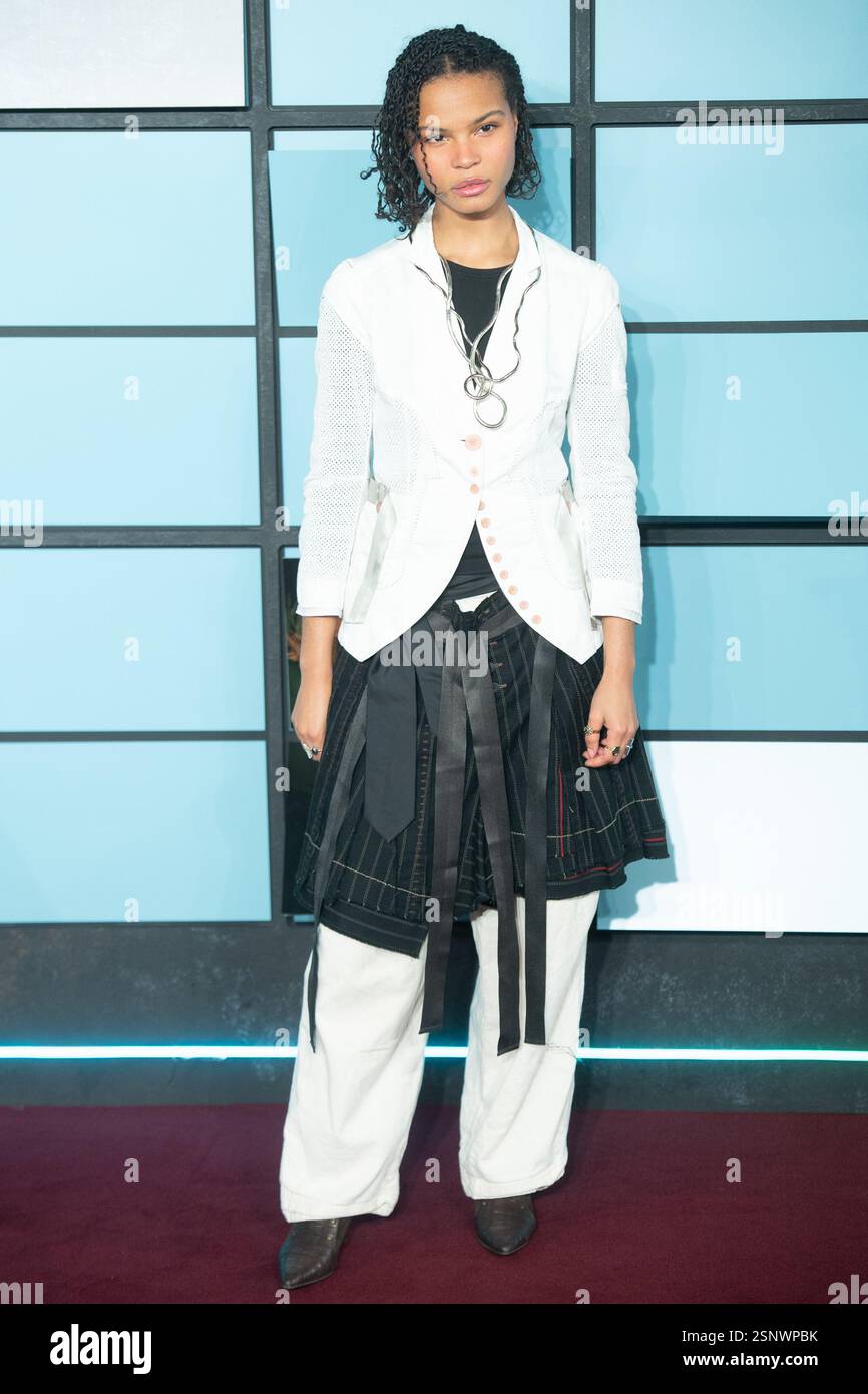 London, UK. 13 Feb, 2025. Pictured: Indeyarna Donaldson-Holness attends ...