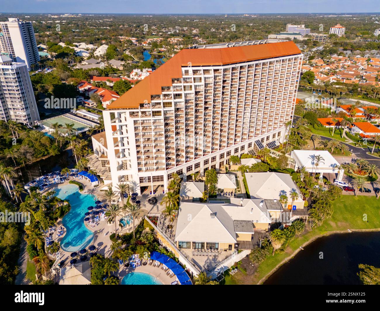 naples, FL, USA - February 6, 2025: Naples Grande Beach Resort Stock ...