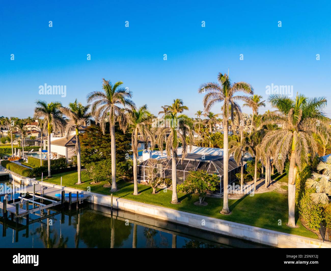 naples, FL, USA - February 6, 2025: Naples Florida aerial photo of ...