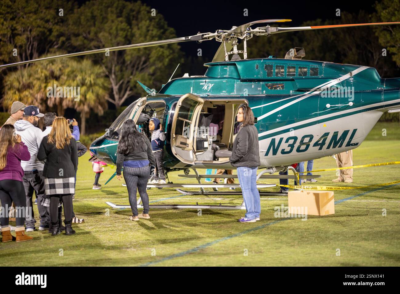 Weston, FL, USA - January 24, 2025: Broward Sheriff showing it's police ...
