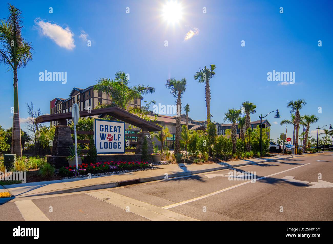 Naples, FL, USA - February 6, 2025: Great Wolf Lodge Naples Florida ...
