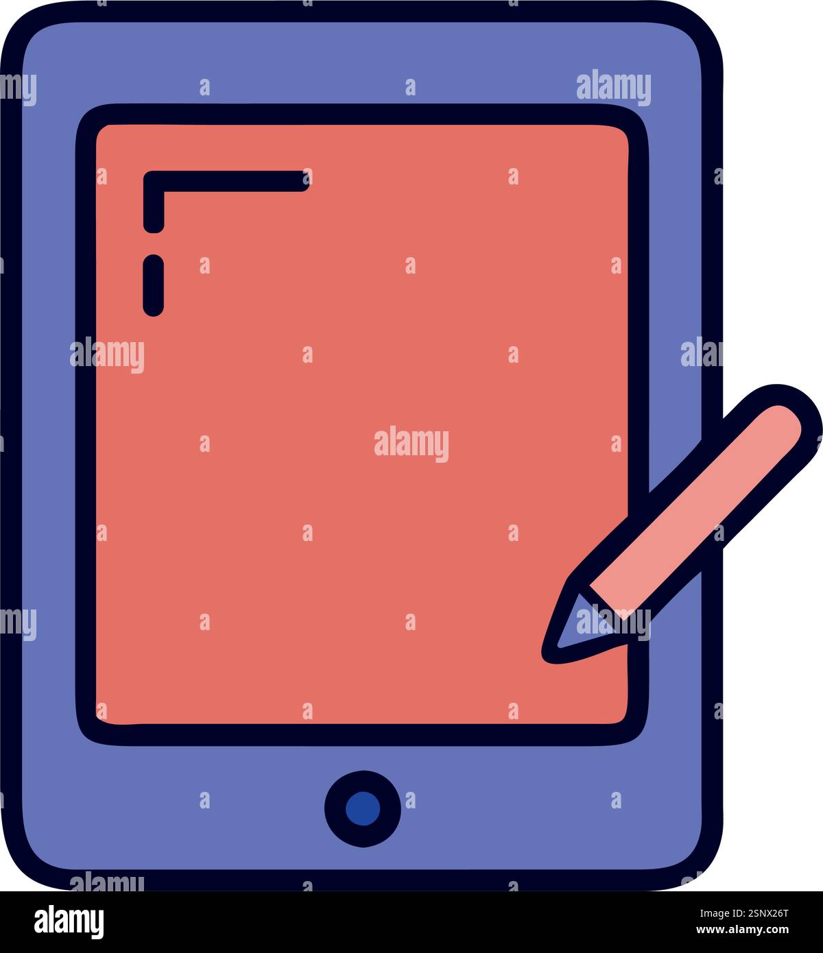 Drawing tablet tech gadget Cut Out Stock Images & Pictures - Alamy