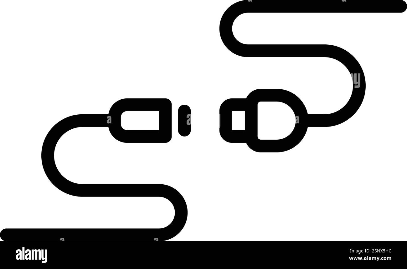 Icon for cable, power cord Stock Vector Image & Art - Alamy