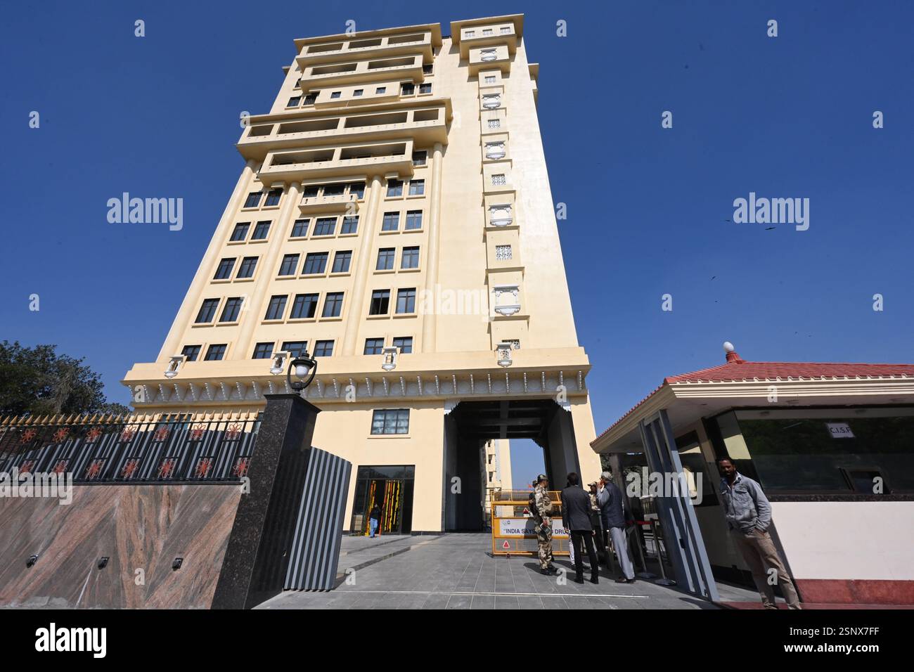 New Delhi, India. 13th Feb, 2025. NEW DELHI, INDIA - FEBRUARY 13: View ...