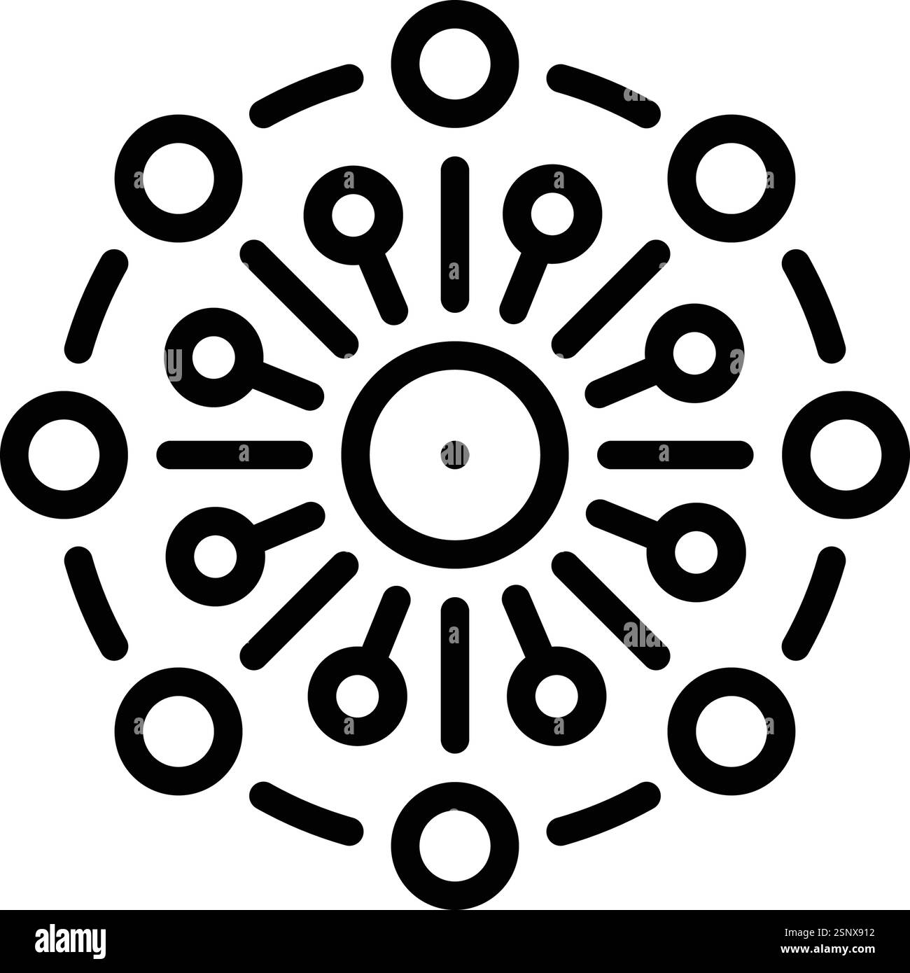 Icon for interconnect, connection Stock Vector Image & Art - Alamy