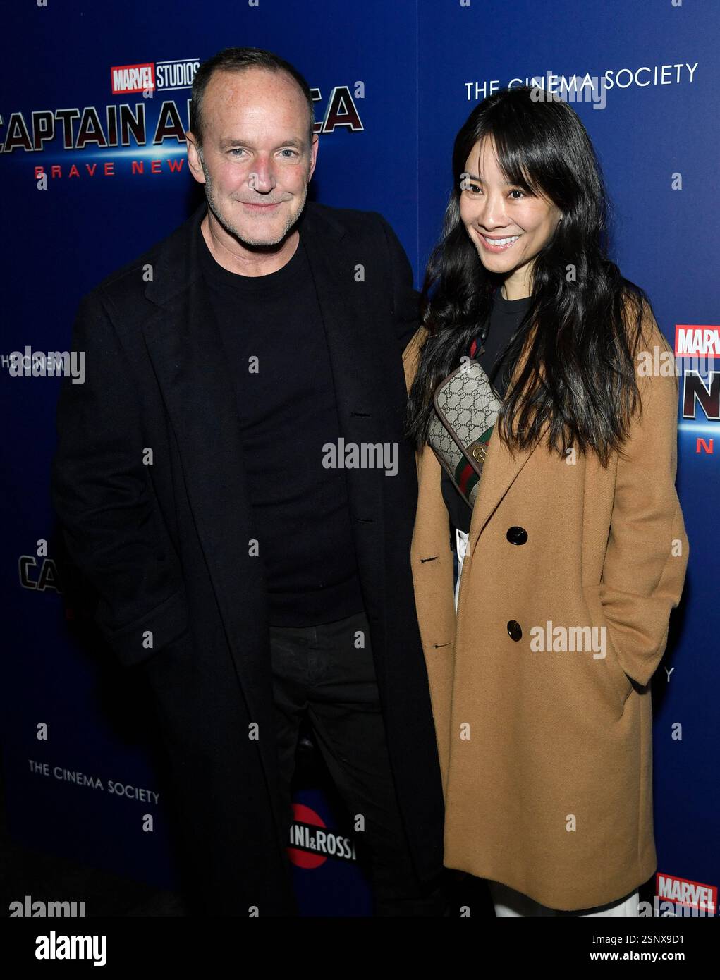 Clark Gregg, left, and guest attend the special screening of "Captain ...