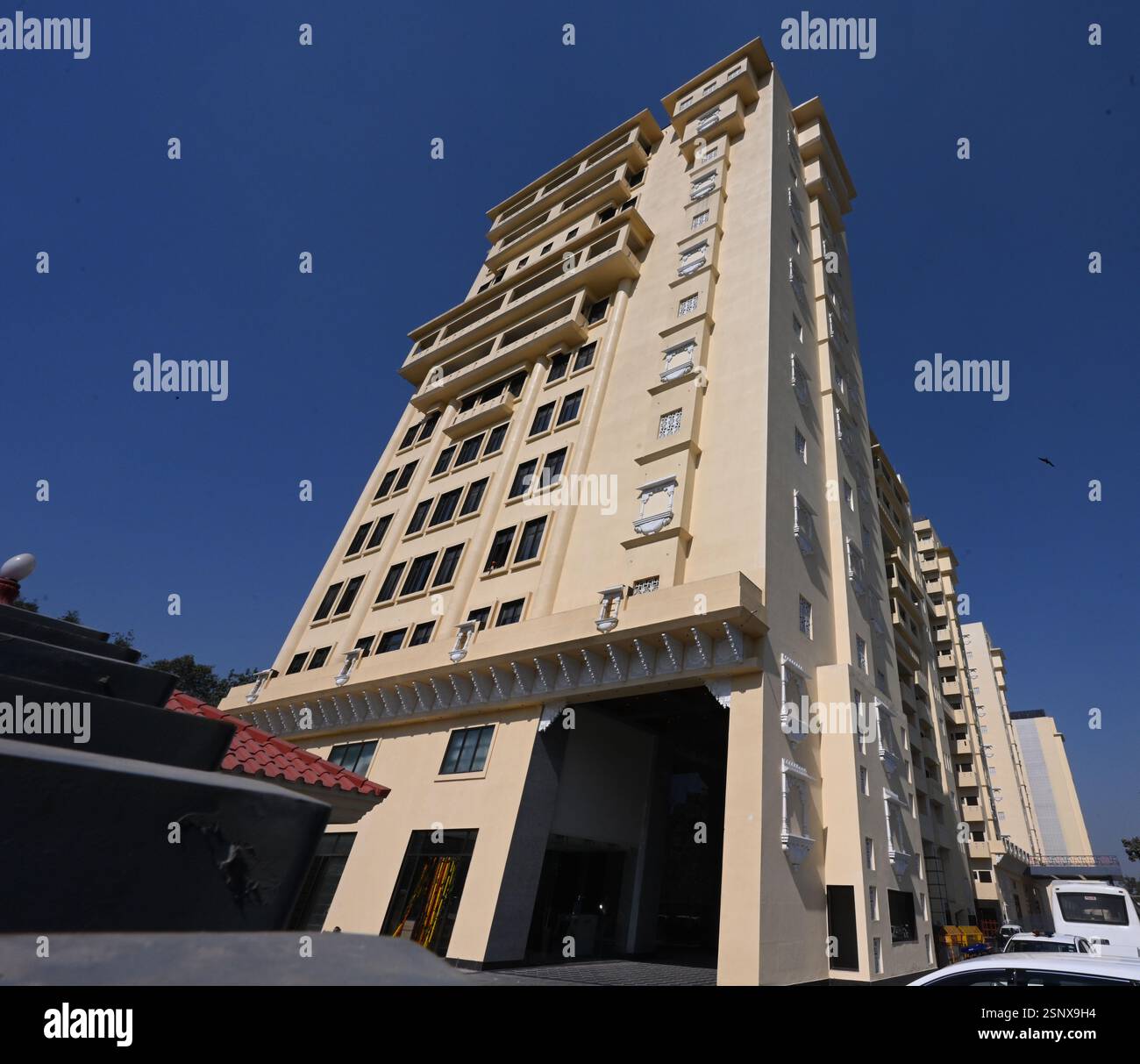 New Delhi, India. 13th Feb, 2025. NEW DELHI, INDIA - FEBRUARY 13: View ...