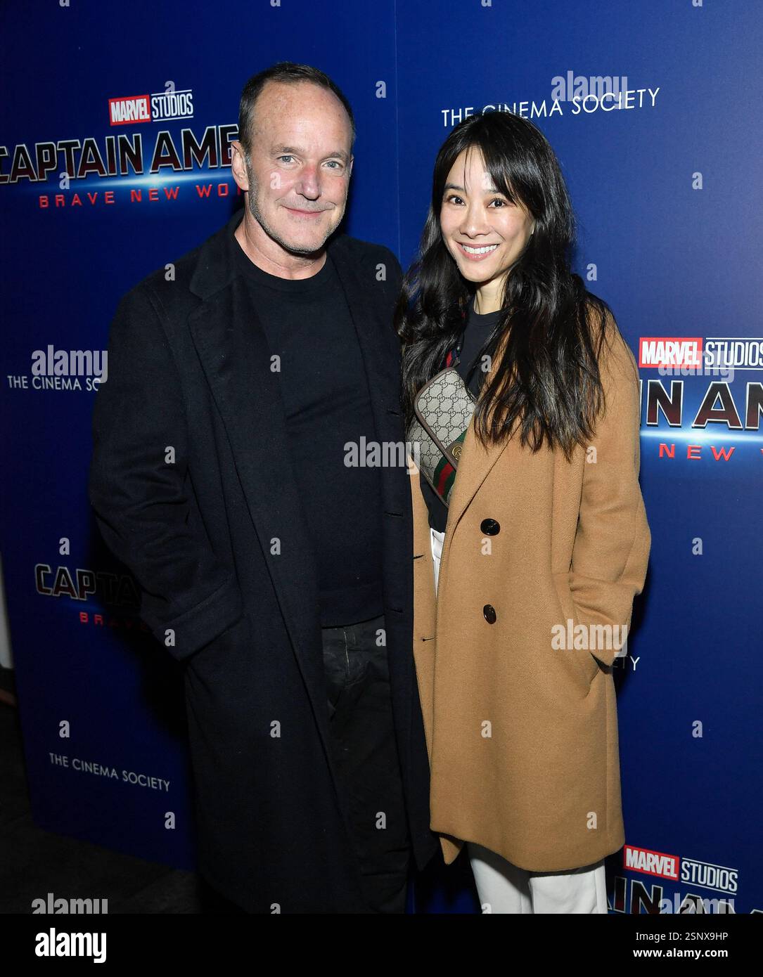 Clark Gregg, left, and guest attend the special screening of "Captain ...