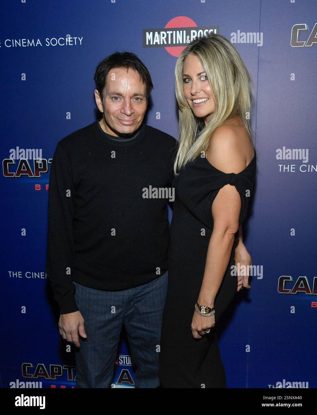 Chris Kattan, left, and Maria Libri attend the special screening of ...