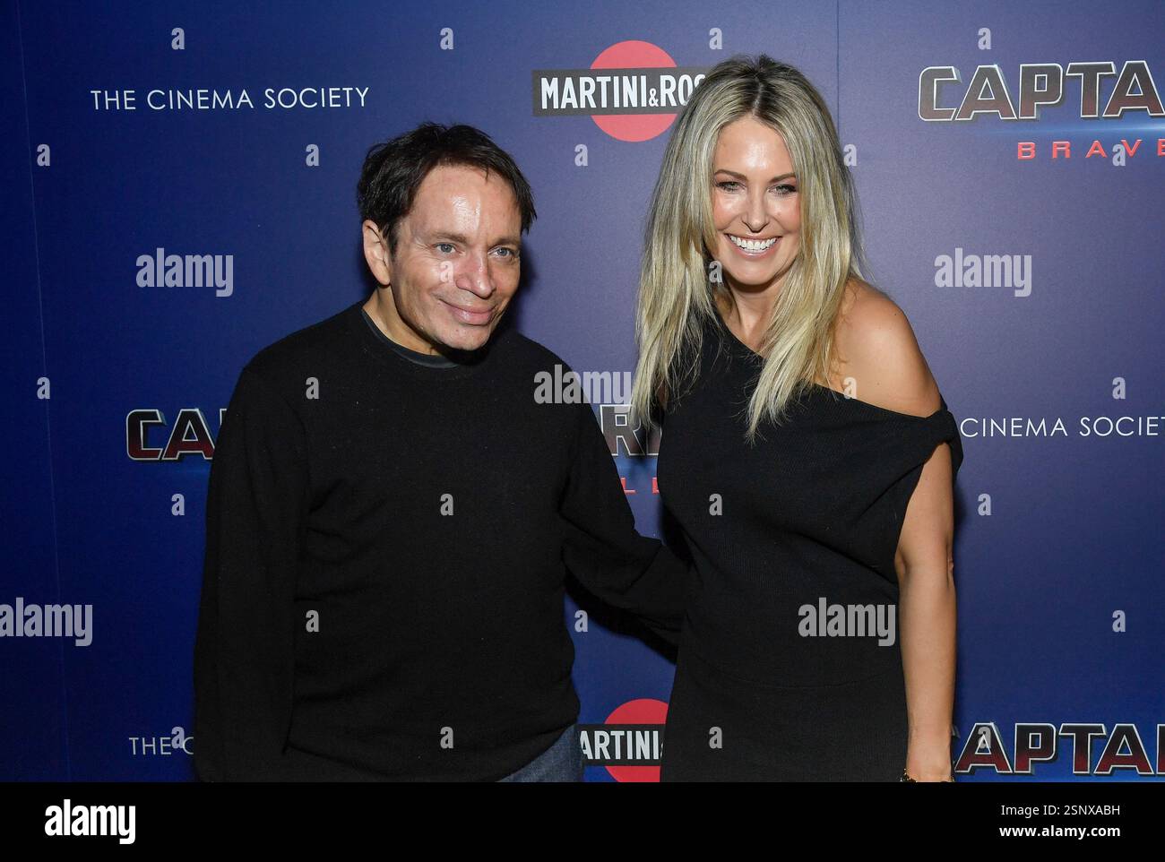 Chris Kattan, left, and Maria Libri attend the special screening of ...