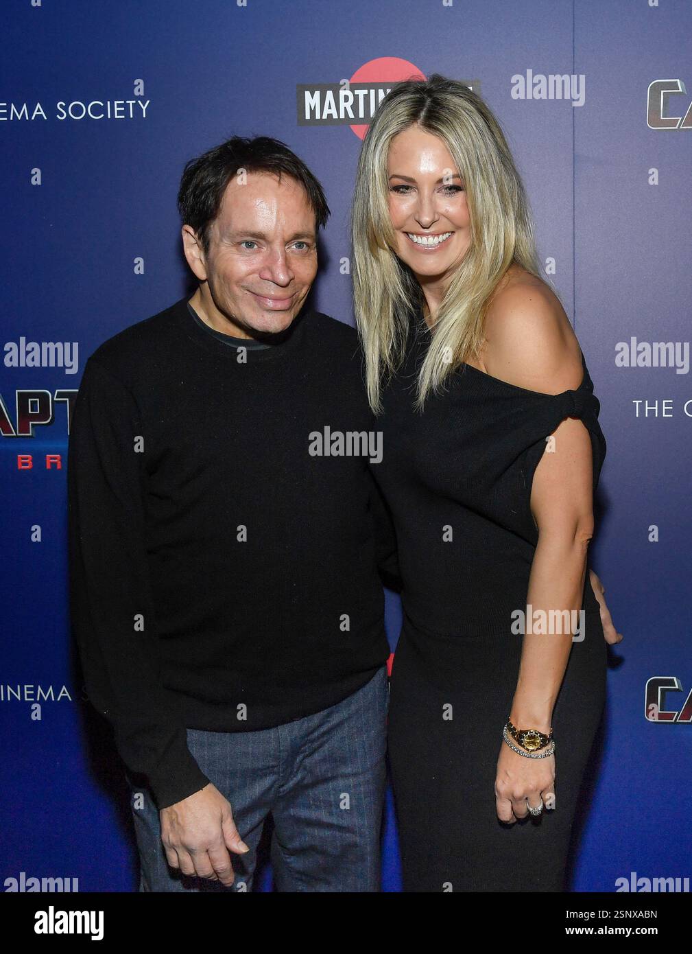 Chris Kattan, left, and Maria Libri attend the special screening of ...