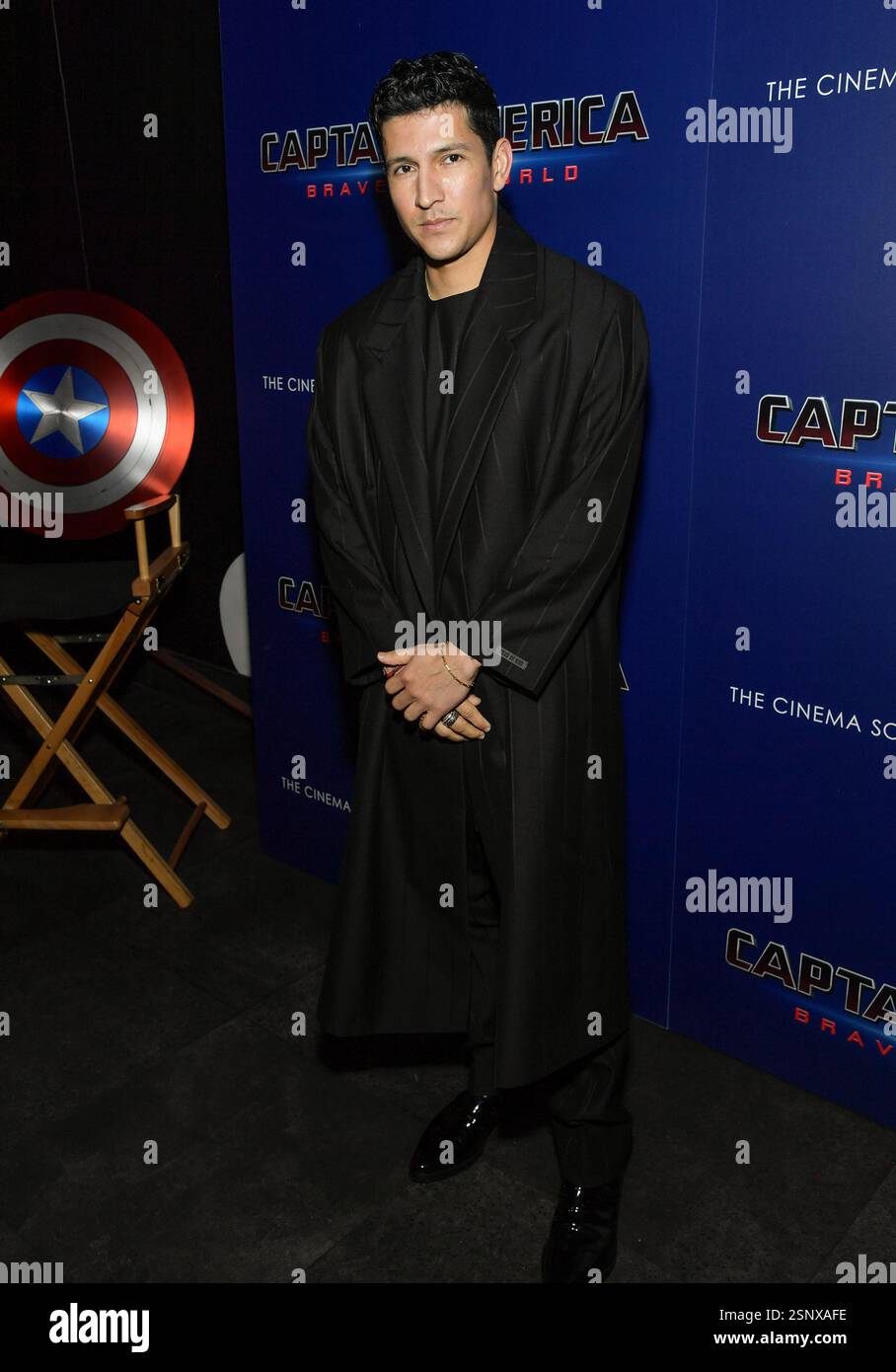 Danny Ramirez attends the special screening of "Captain America: Brave ...