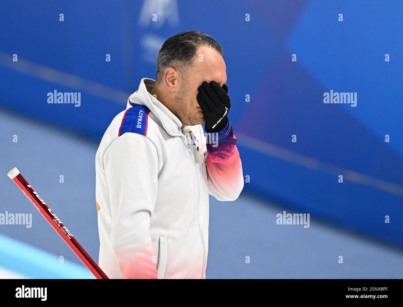 Harbin, China's Heilongjiang Province. 14th Feb, 2025. Alan Frei of the ...